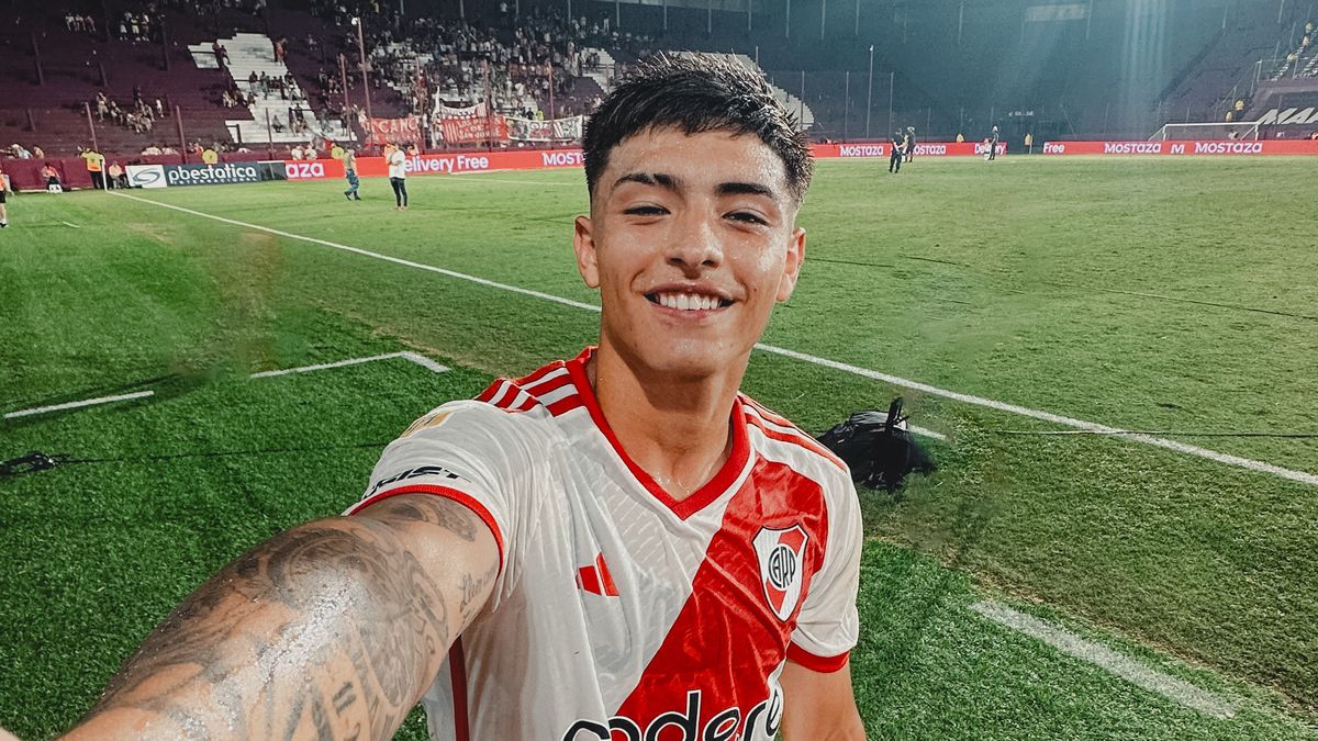 Agustín Ruberto, el pibe goleador que ilusiona a River y admira a ...