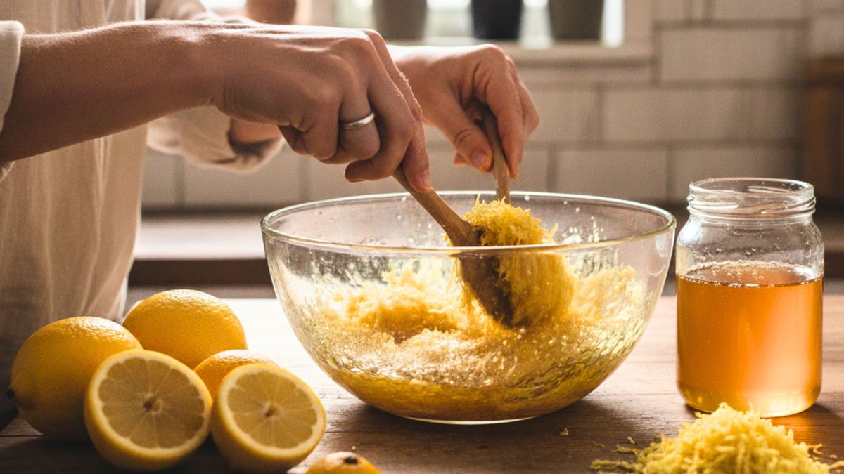 Miel y cáscaras de limón: una mezcla recomendada con múltiples beneficios