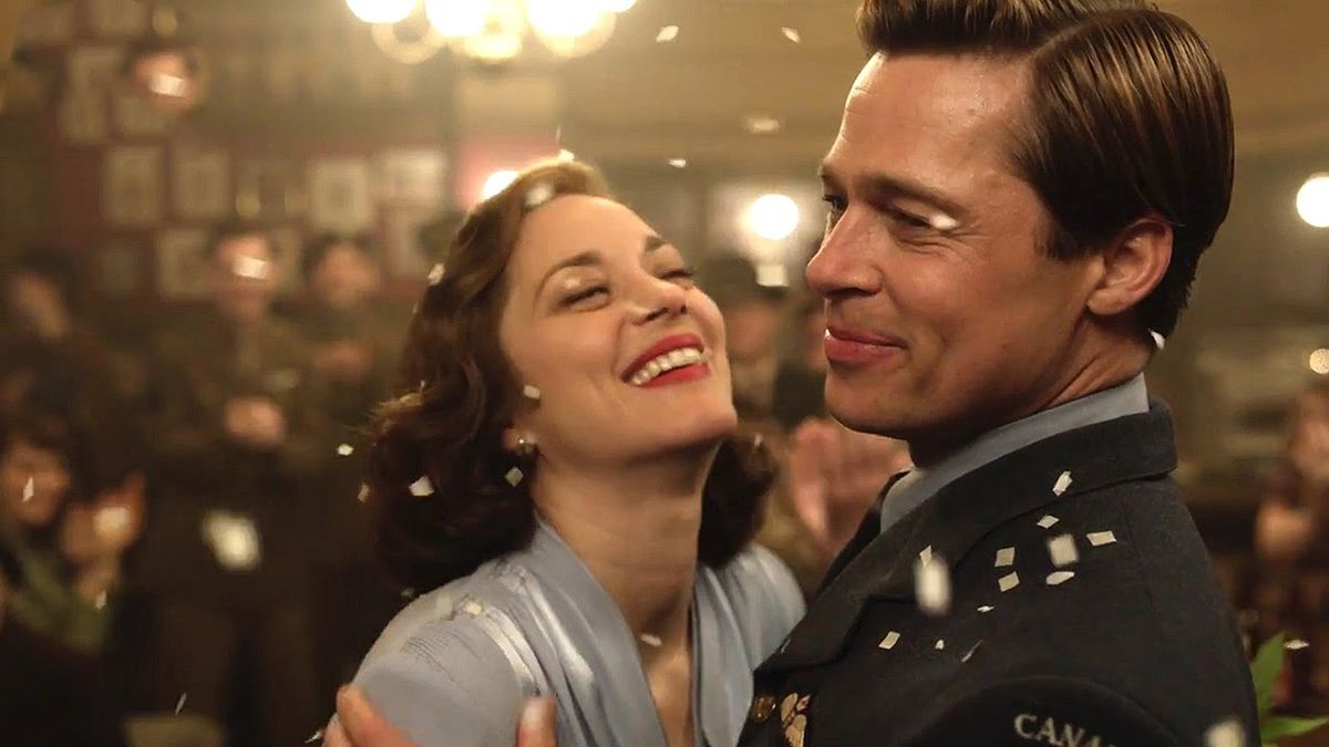Netflix: el peliculón romántico con Brad Pitt y Marion Cotillard