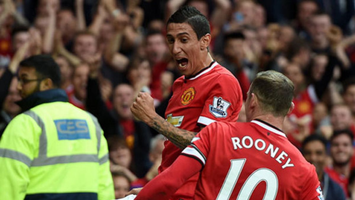 Di María marcó un golazo olímpico y de rabona