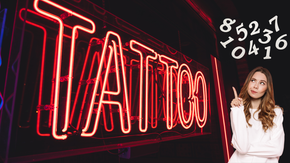 Esto es lo que significa que una persona tenga tatuajes de números, de ...