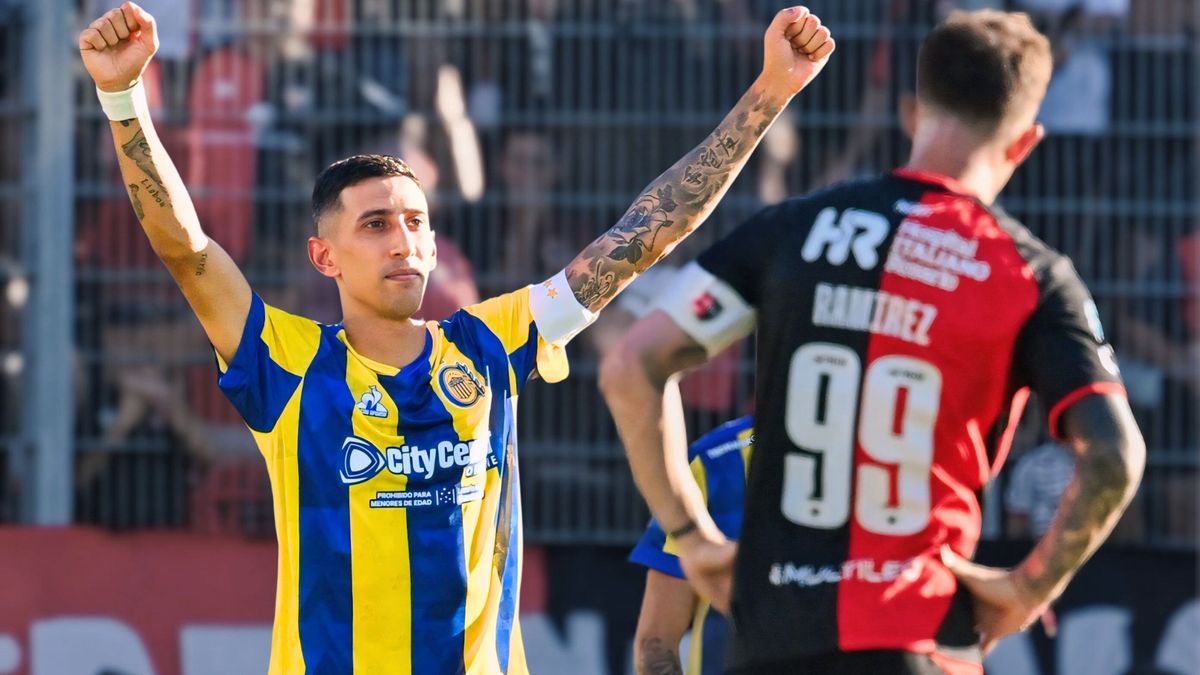 Rosario Central venció a Newells con un gol de Ángel Di María y lo ...