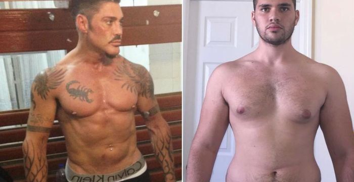 La impresionante transformación física de John Fort