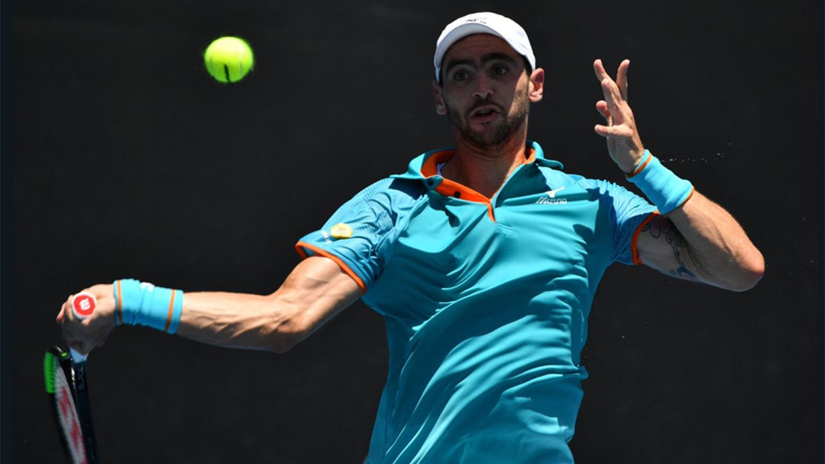 Andreozzi quedó eliminado del primer Grand Slam