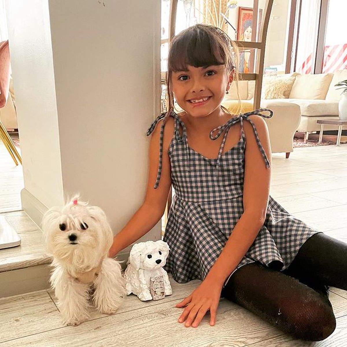 A sus 8 años, asi luce Rafaela, la hija de Cristian Castro