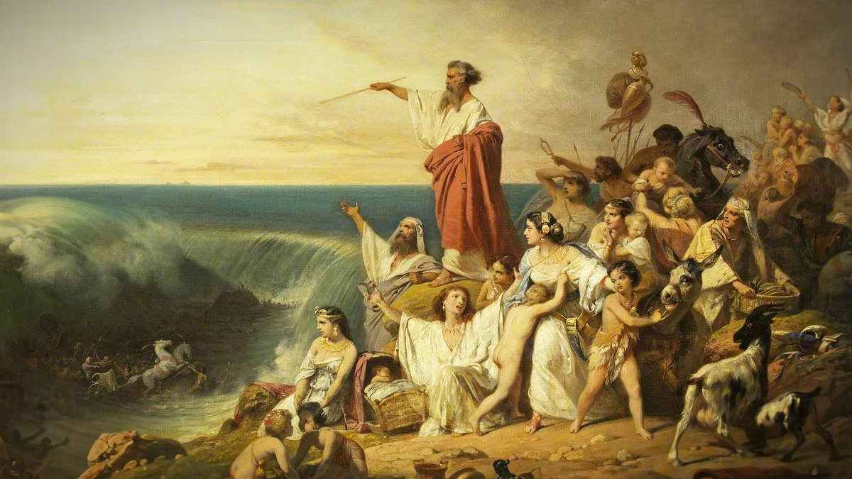 La historia de Moisés, el hombre que abrió el mar Rojo en dos y recibió ...