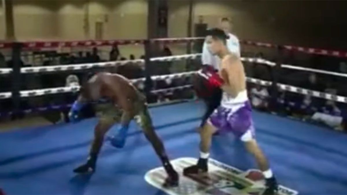 Escalofriante nocaut en el regreso del boxeo en Miami