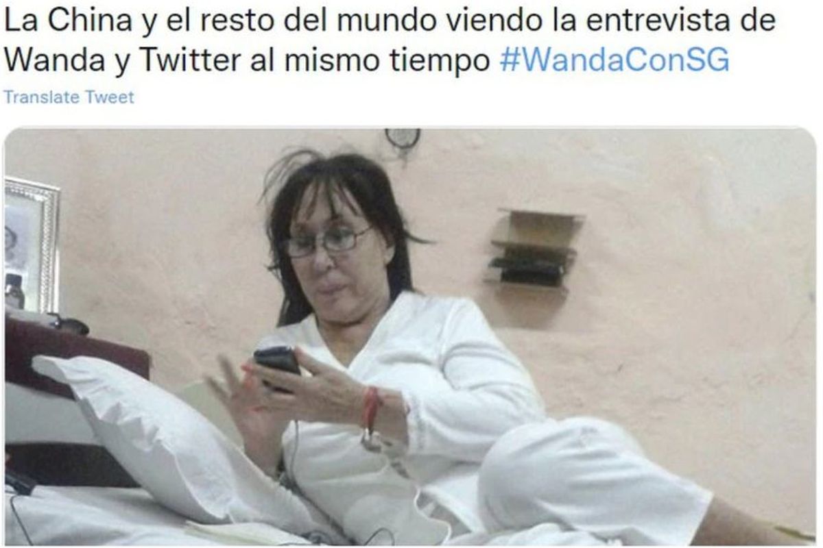 Veinte memes de la entrevista de Susana Giménez a Wanda Nara