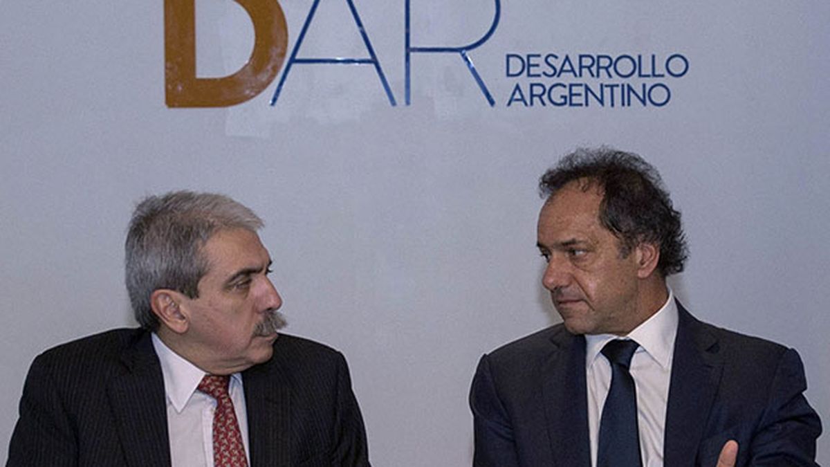 Scioli Se Reunió Con Aníbal Fernández Para Ajustar La Campaña Bonaerense