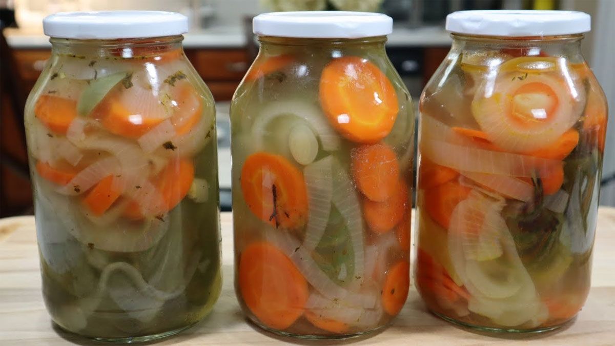 Cómo hacer escabeche de verduras casero: la receta colorida, suave y ...