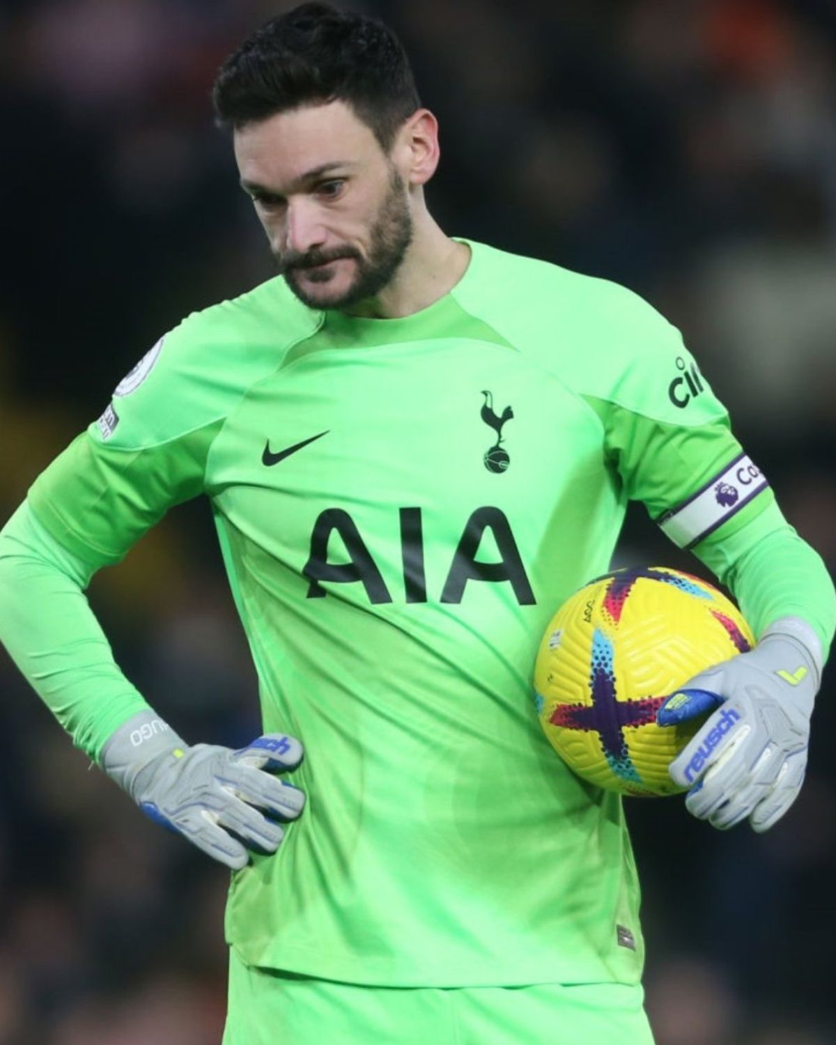 Hugo Lloris, arquero de Francia, vivió una pesadilla en el Tottenham