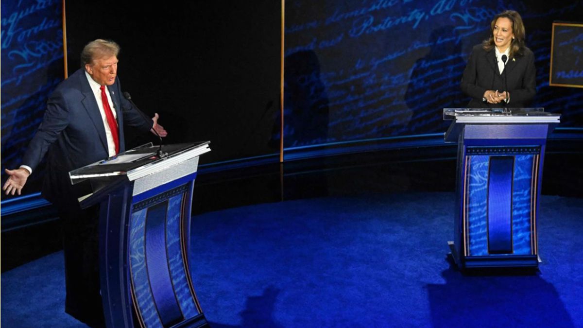 Analistas y encuestas coincidieron en que Kamala Harris le ganó el ...