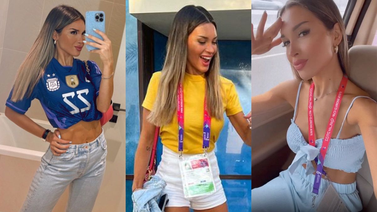 Agustina Gandolfo no para de sorprender con sus posteos en el Mundial ...