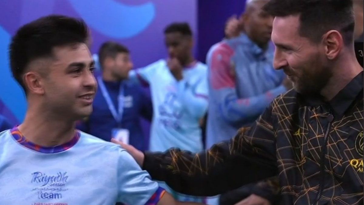 El Pity Martínez brilló en el duelo entre Messi y Ronaldo