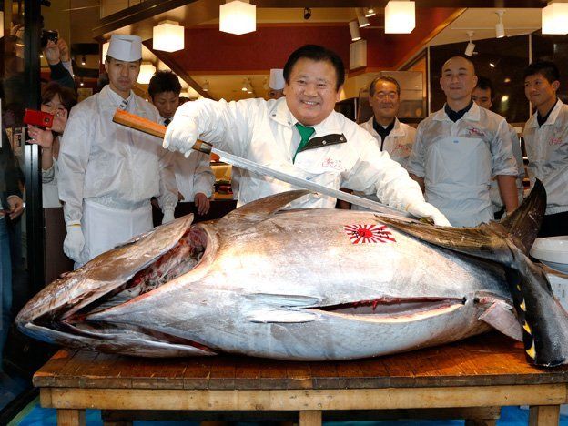 El atún de aleta azul bajó su precio en más de un 90 por ciento