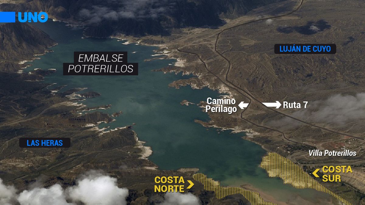 Potrerillos secreto: una expedición a las costas menos conocidas del lago