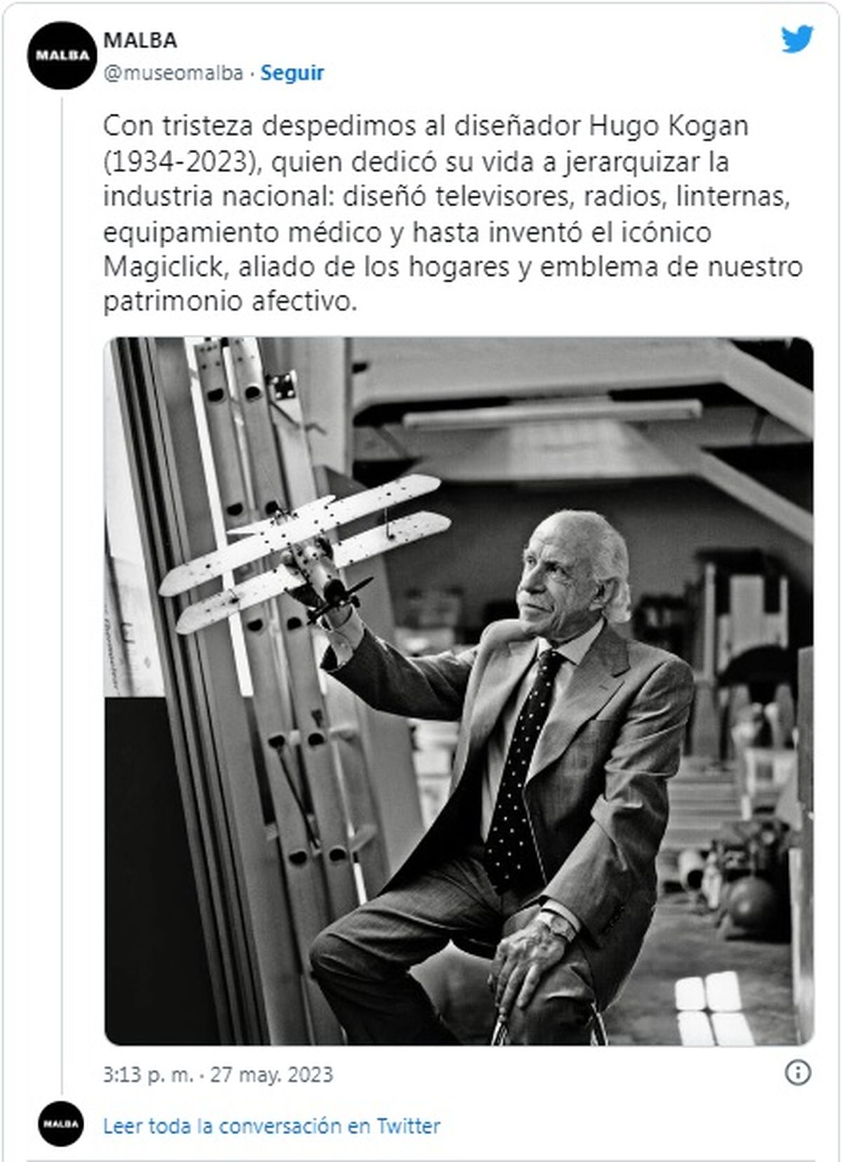 Murió Hugo Kogan, el inventor argentino del Magiclik