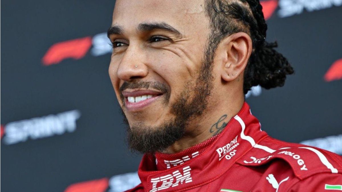 Lewis Hamilton logró su primera pole en Ferrari y larga primero en el Sprint Race del GP de ...