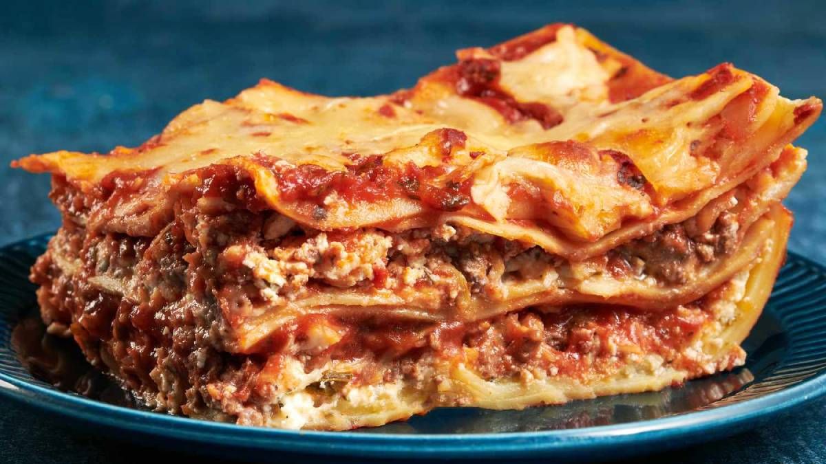 Lasagna con relleno cremoso, la receta exquisita en 25 minutos