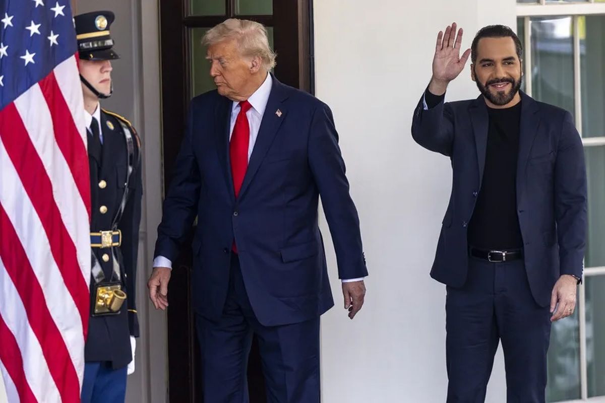 Se reunieron Donald Trump y Nayib Bukele en la Casa Blanca