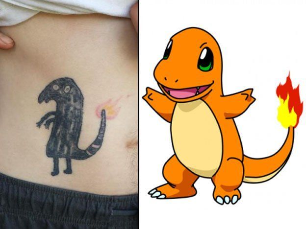 El Peor Tatuaje Del Mundo Un Pokemón