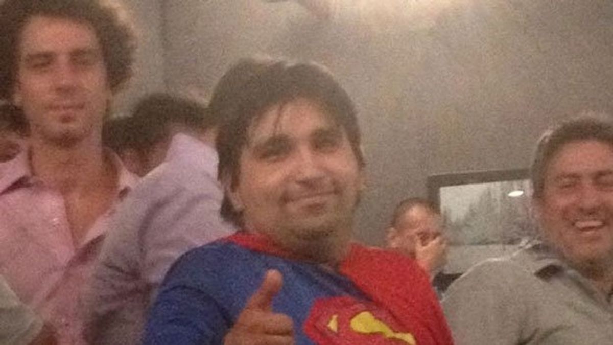 Superman llegó al Monumental para salvar a River Plate