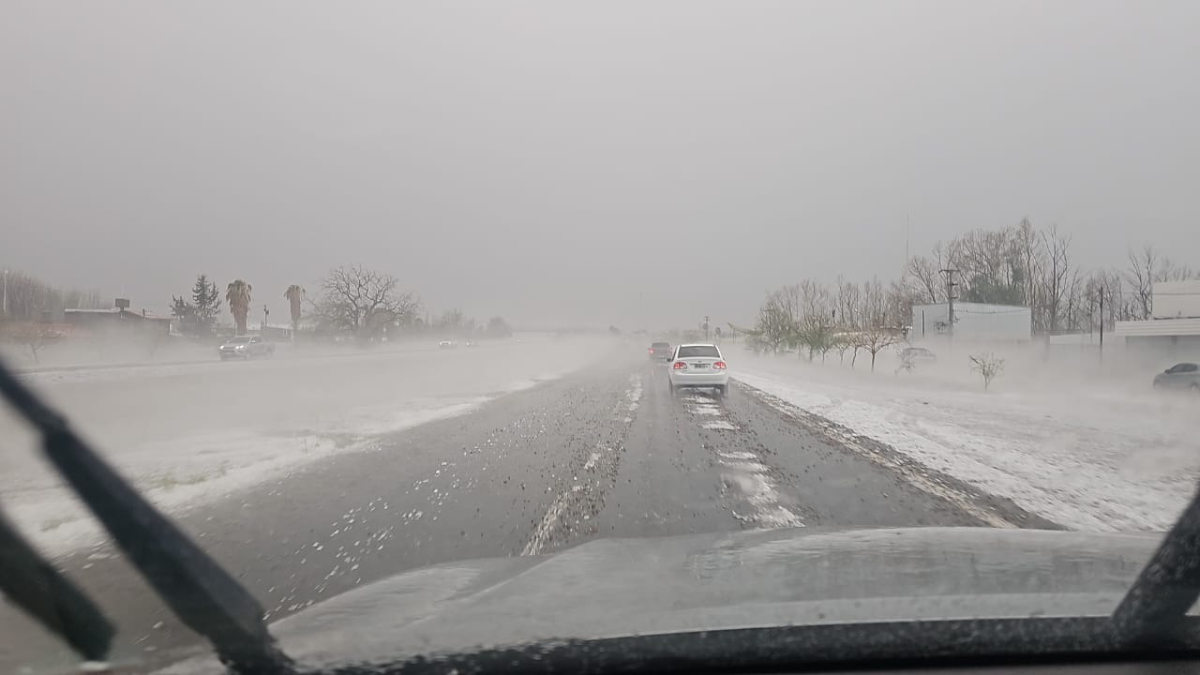 Fotos y videos: el granizo sorprendió a vecinos de distintos ...