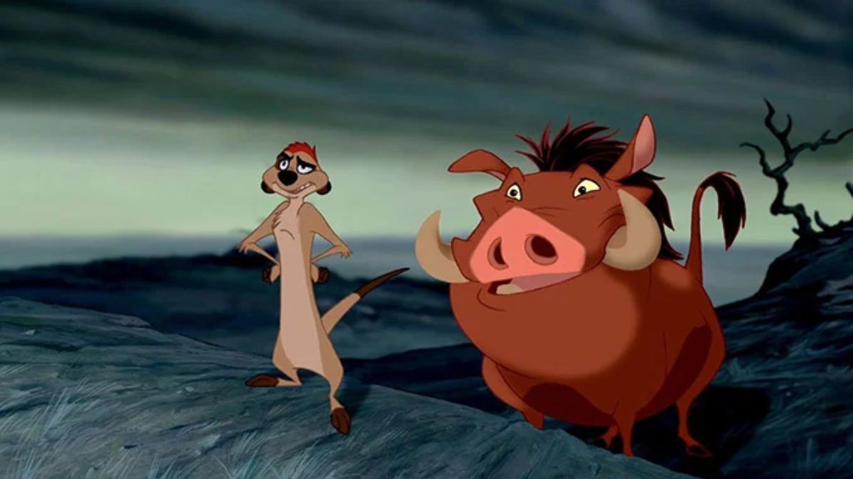 El video de este jabalí y su amiga suricata juegan como en El Rey León ...