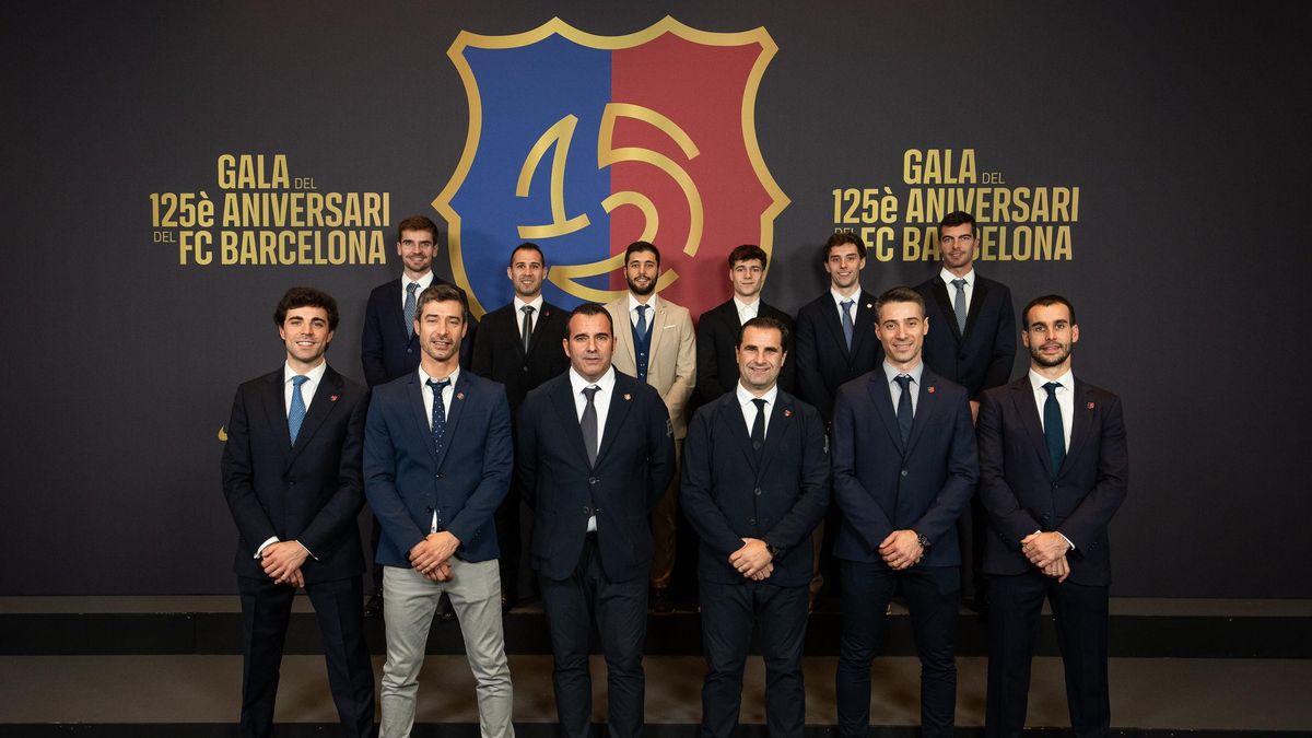 Gabriel Cairo, entre las leyendas del Barcelona en la gala del 125 ...