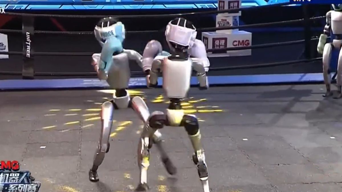 Robots humanoides: en China se celebró el primer combate de boxeo