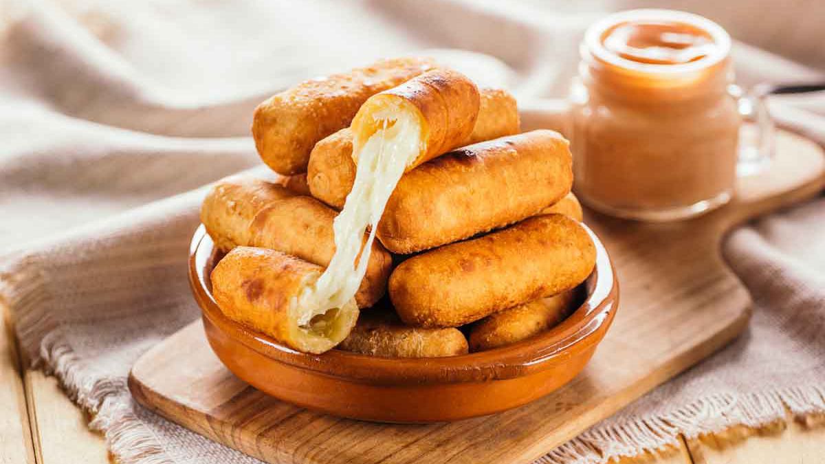 Receta de Tequeños, los snacks venezolanos de queso y listos en 20 minutos