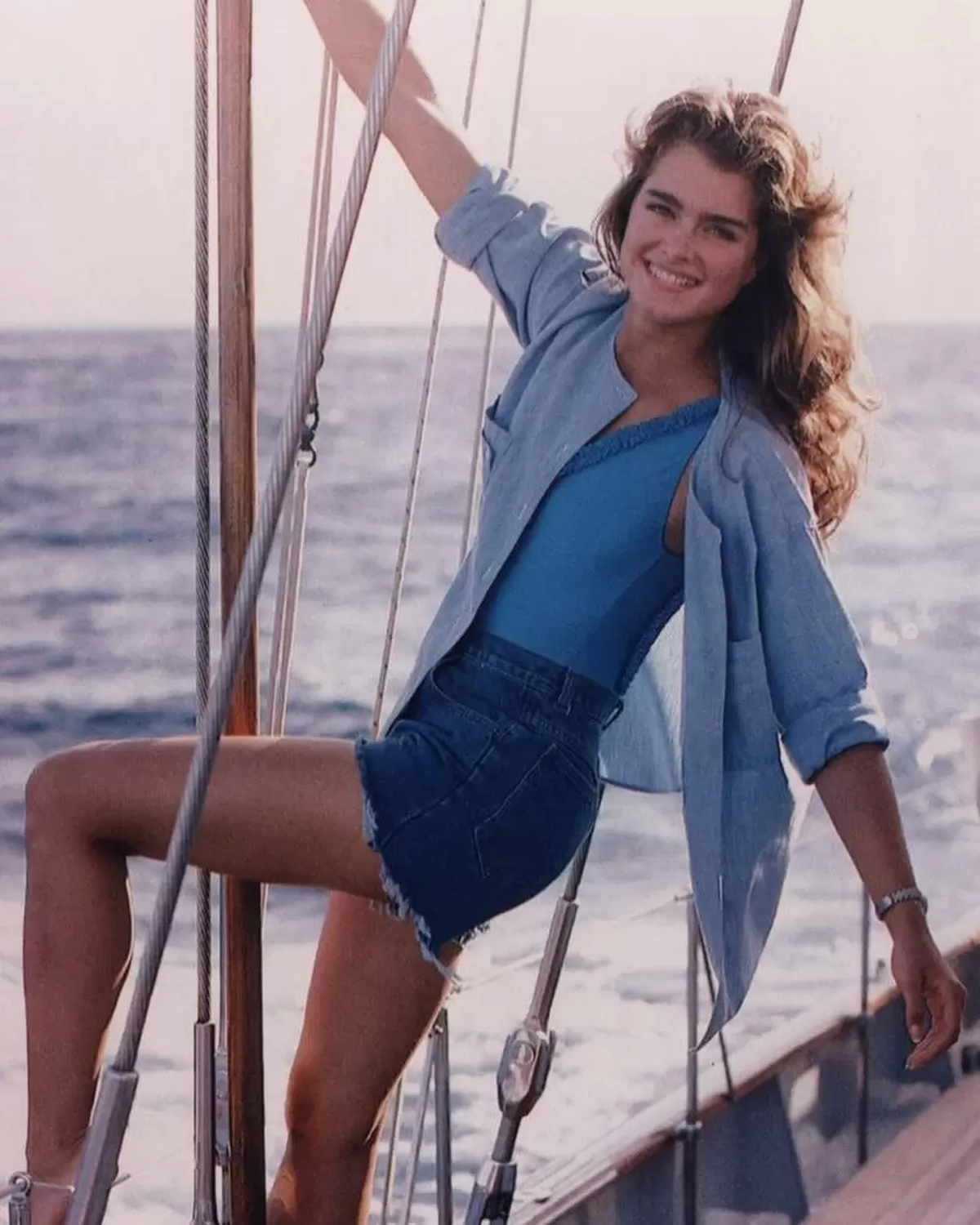 Así luce Brooke Shields, la protagonista de La Laguna Azul, a sus 57 años