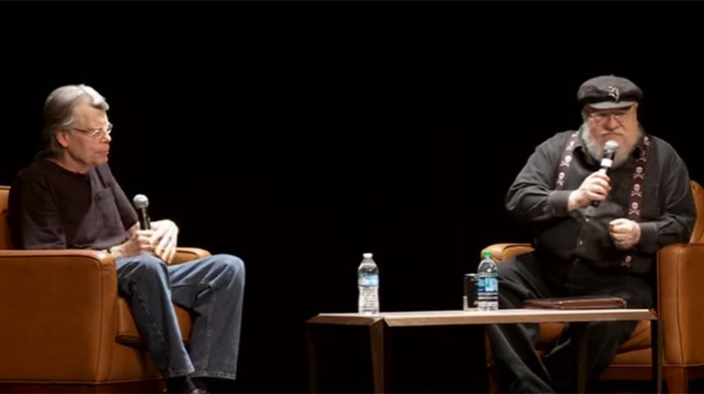 George R.R. Martin a Stephen King ¿cómo consigues escribir tan rápido?