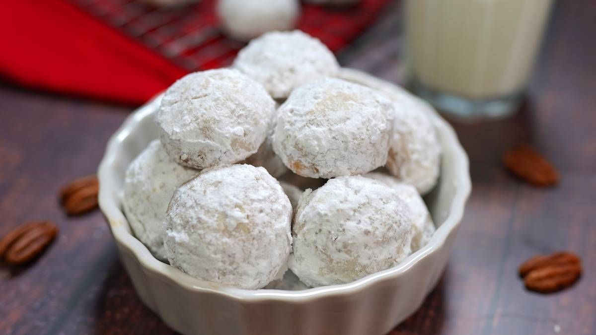 Cómo hacer Besitos de nuez: la receta con 4 ingredientes, en 20 minutos ...