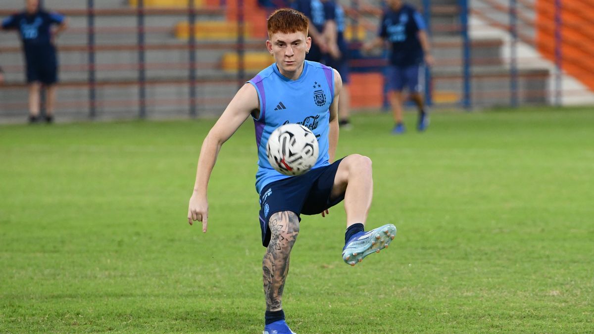 Valentín Barco, la novedad de la lista de la Selección argentina ...