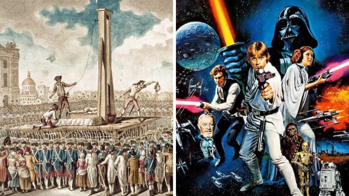 ¿Qué relación tienen la guillotina de Francia y la saga de Star Wars?