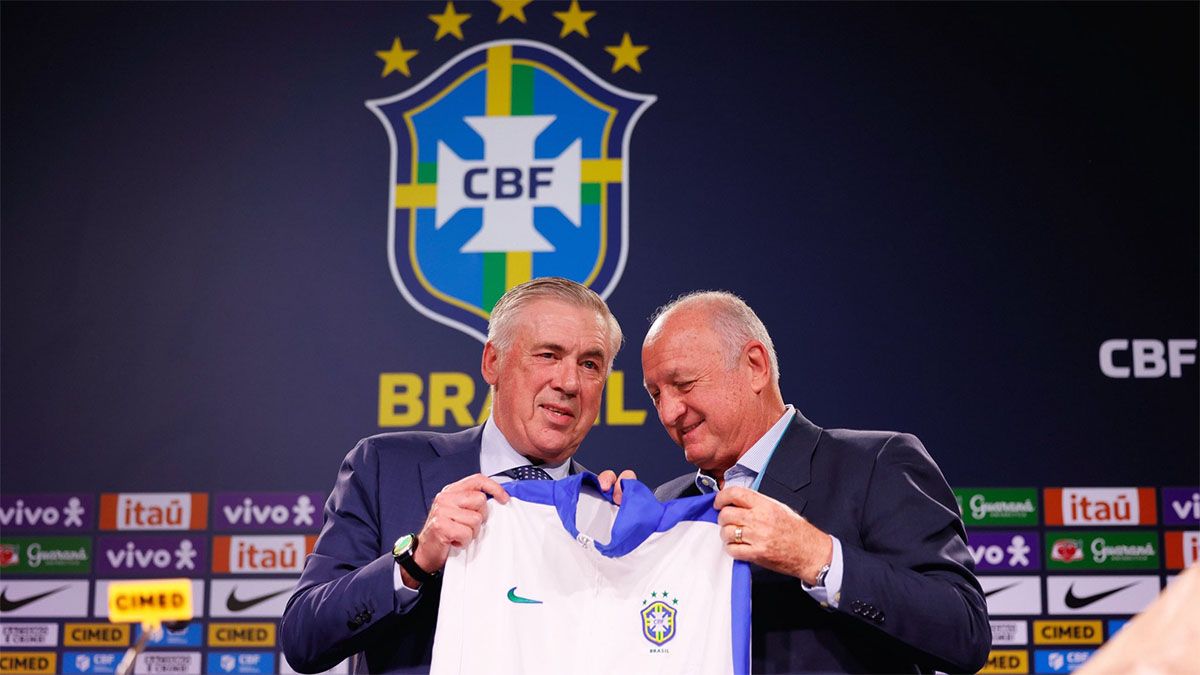 Ancelotti asumió como DT de Brasil y dio una sorpresa en la lista para ...