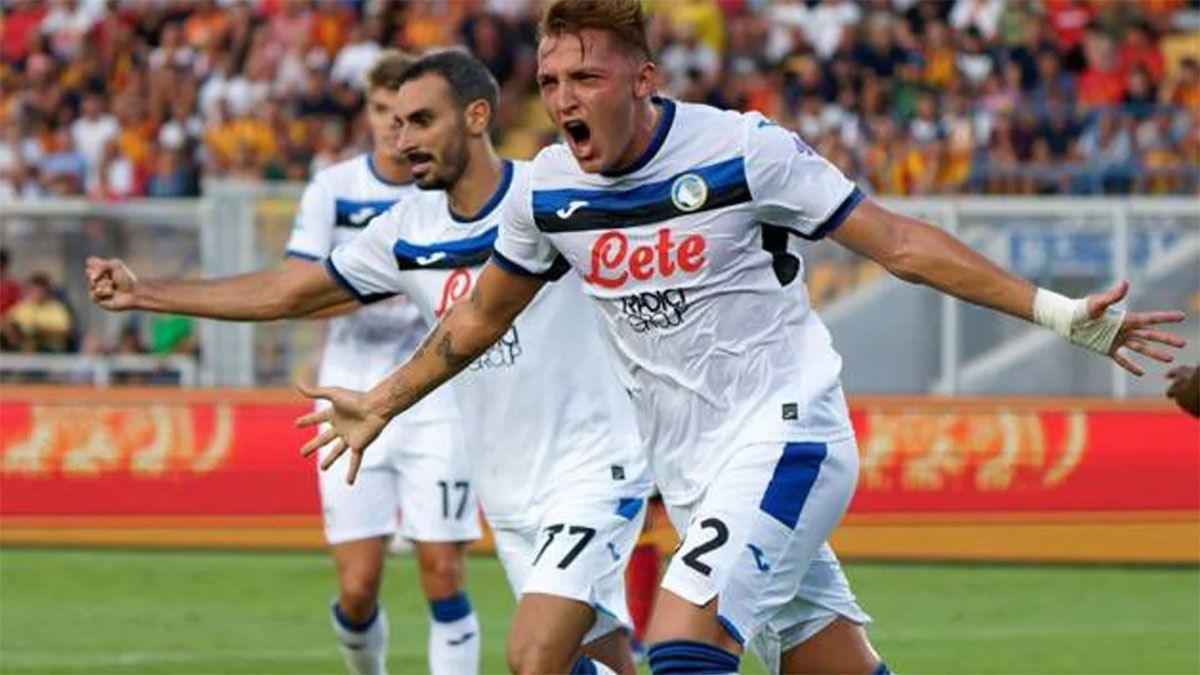 Mateo Retegui tuvo una gran actuación en la goleada de su nuevo club Atalanta