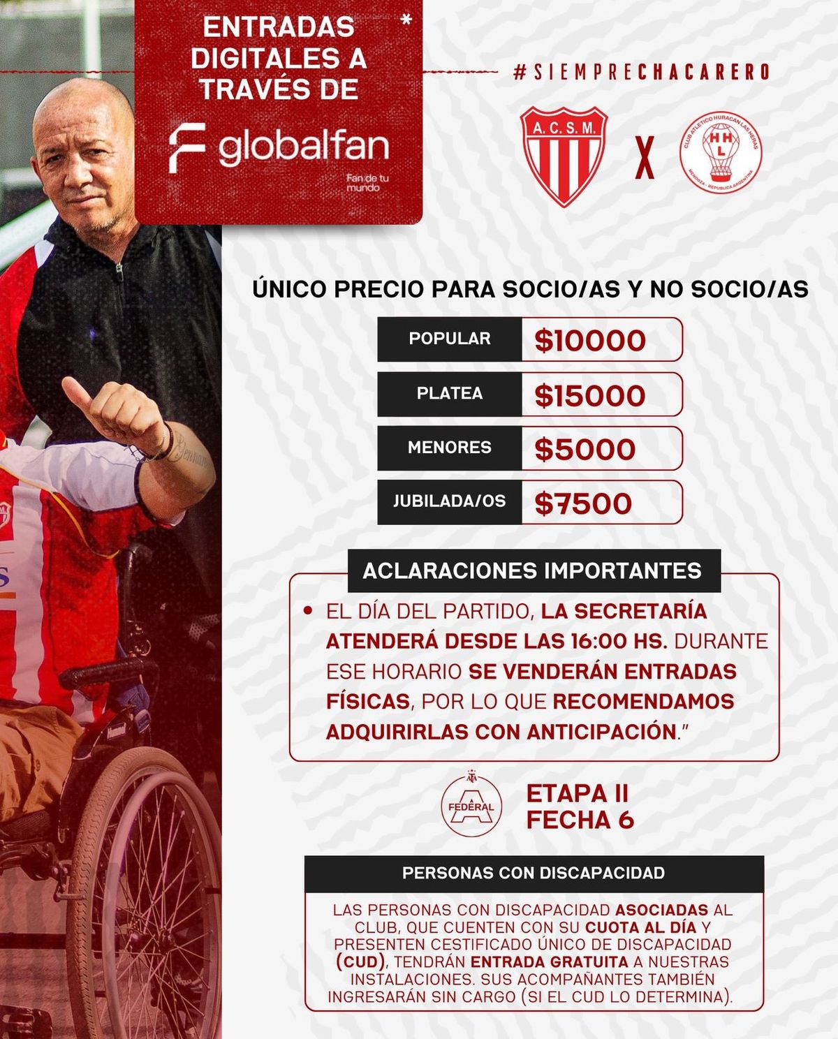 Atlético Club San Martín y Huracán Las Heras se enfrentan por el Torneo ...