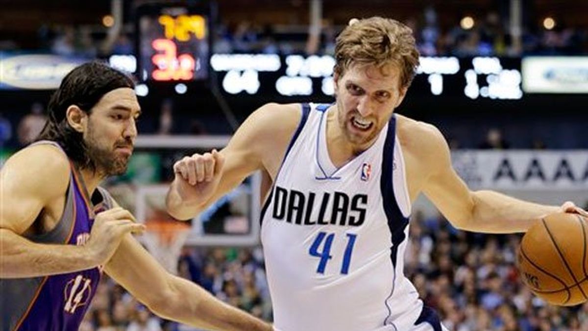 El aporte de Scola no le alcanzó a los Suns, que cayeron ante Dallas