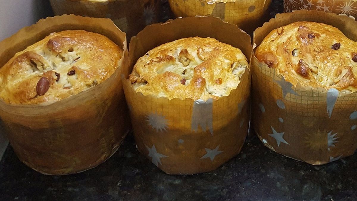 Receta de pan dulce para Navidad