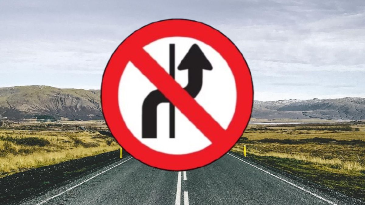 Qué significa esta señal de tránsito que tiene una flecha curva ...