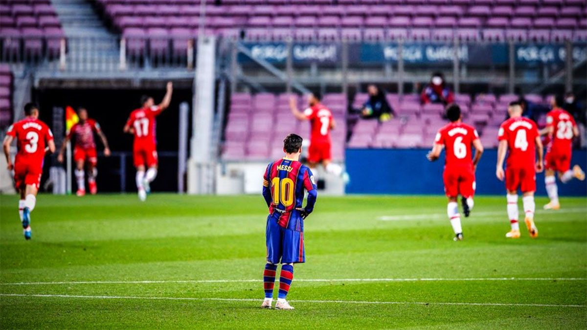 El Barcelona perdió y no pudo llegar a la cima en España