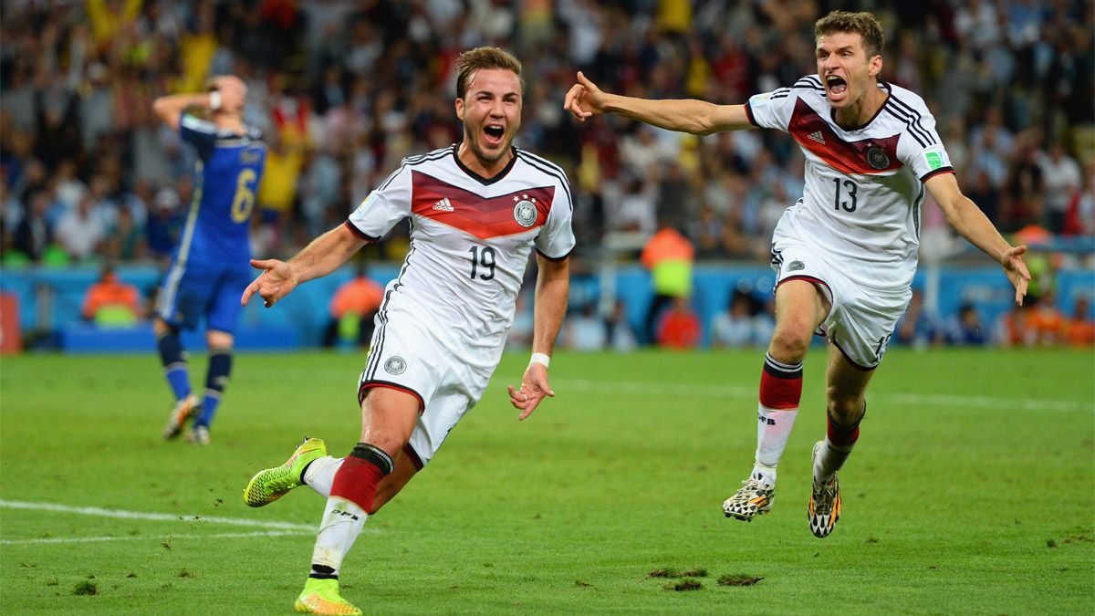 Mario Götze Verdugo De La Selección Argentina En Brasil 2014 Tuvo Un