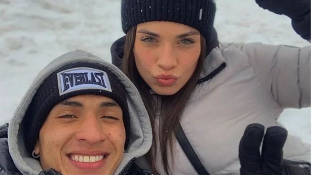 La impactante novia del futbolista de Boca Ezequiel Equi Fernández se ...