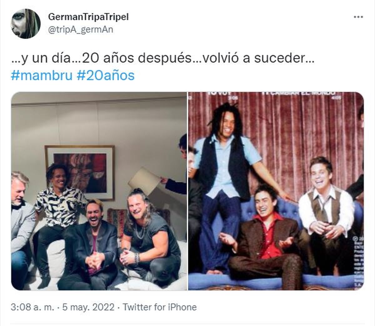 A 20 años del debut, se reecontraron los Mambrú: ¿vuelven?