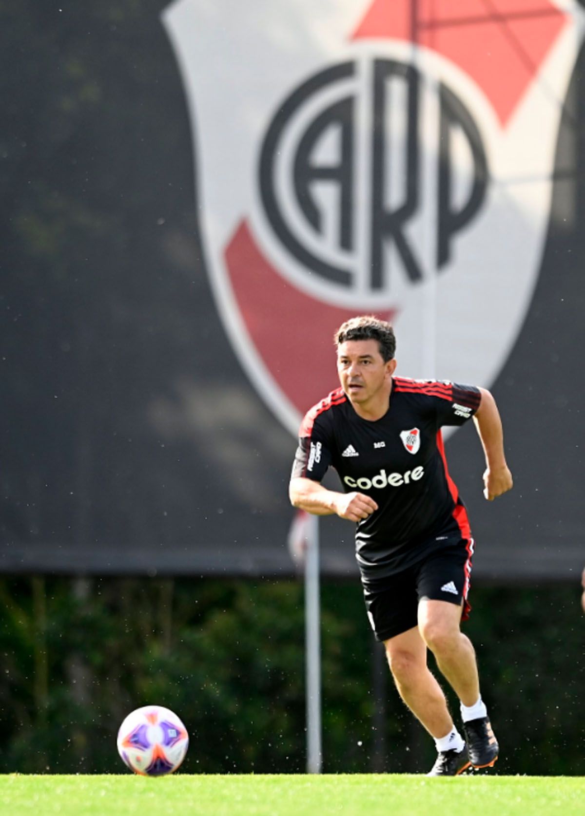 Marcelo Gallardo dirigió su último entrenamiento en River y pasó algo ...