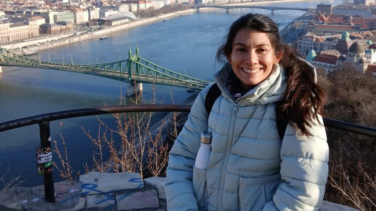 Estudiante de la UNCuyo es la primera latinoamericana en la prestigiosa universidad ELTE de Hungría