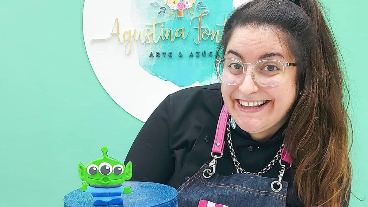 El fuerte mensaje de Agustina Fontenla de Bake Off, poco antes de morir ...