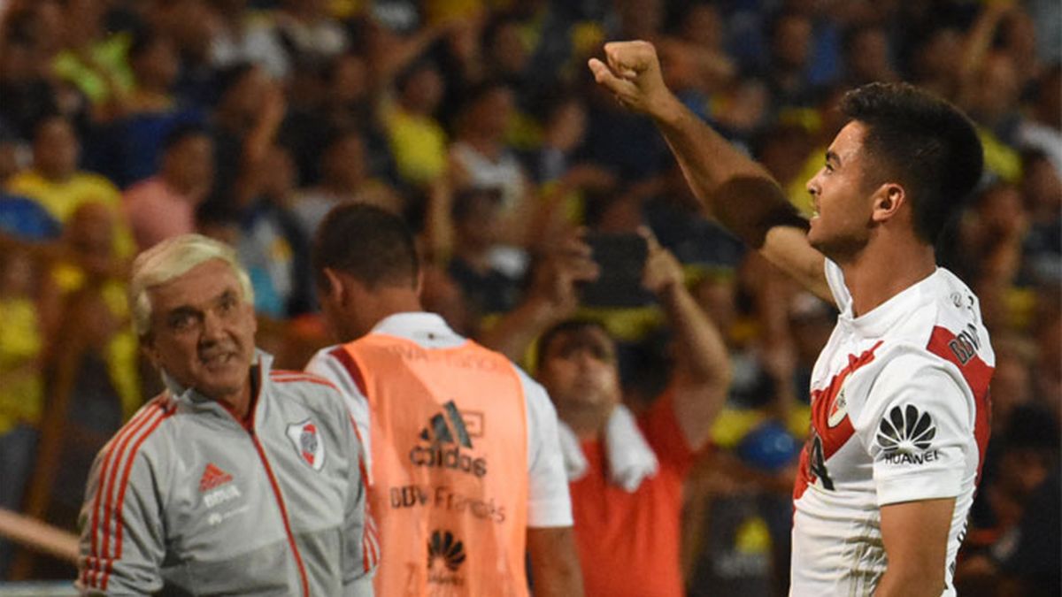 Así fue el gol del Pity Martínez en la consagración de River